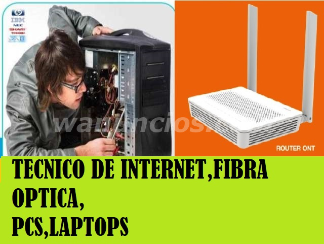 SOPORTE TECNICO A INTERNET REPETIDORES WIFI FIBRA OPTICA PC LAPTOP - Lima